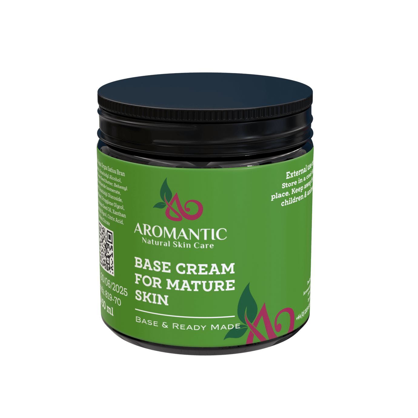 Base Cream for Mature Skin | Natural SkinCare | Aromantic UK