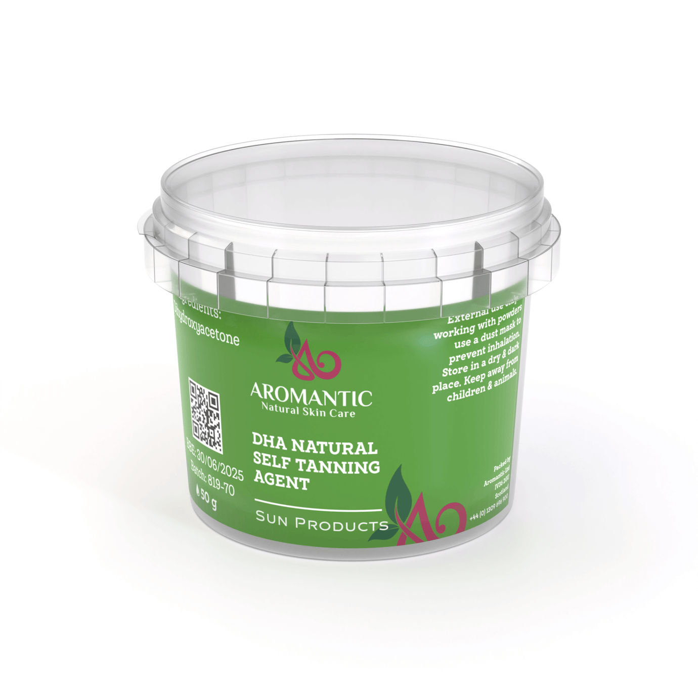 DHA Natural Self Tanning Agent with Rapeseed Oil