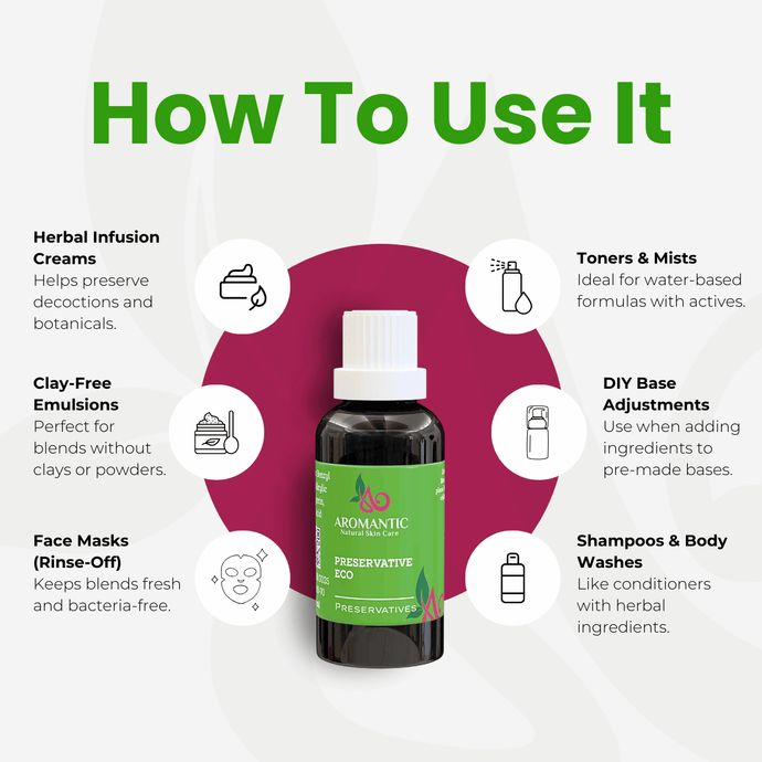Preservative Eco for Skincare Formulations | Aromantic