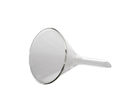 Glass Funnel for Safe Pouring into Beakers